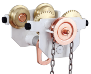 Spark Proof Geared Girder Trolley | Hoisting Equipment Specialists