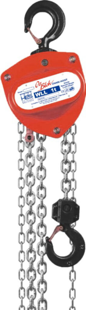 Standard Chain Block | Hoisting Equipment Specialists