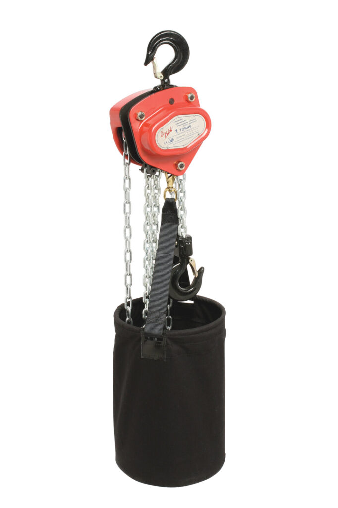 Standard Black Chain Bag | Hoisting Equipment Specialists | HES NSW